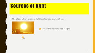 Light and vision | PPTX