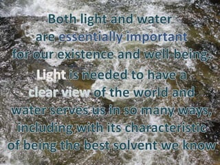 Light and water 1 | PPSX