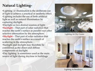 Light as an architectural elemant1 | PPTX