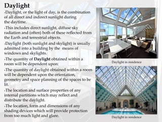 Light as an architectural elemant1 | PPTX