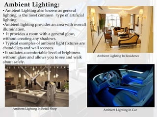 Light as an architectural elemant1 | PPTX | Interior Decorating | Home ...
