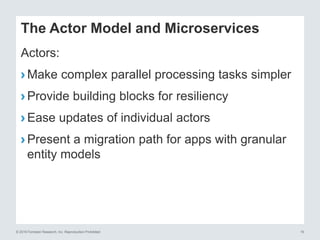 Benefits Of The Actor Model For Cloud Computing: A Pragmatic Overview For Java Architects | PPTX