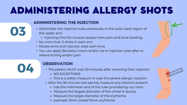 Allergy Shots - Basics | PPTX | Allergies | Diseases and Conditions