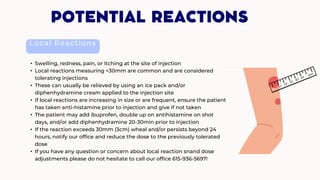 Allergy Shots - Basics | PPTX | Allergies | Diseases and Conditions