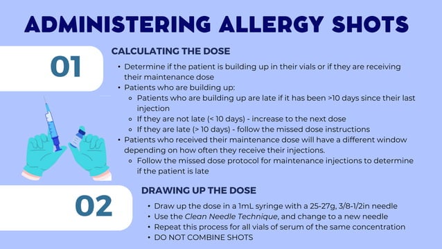 Allergy Shots - Basics | PPTX | Allergies | Diseases and Conditions