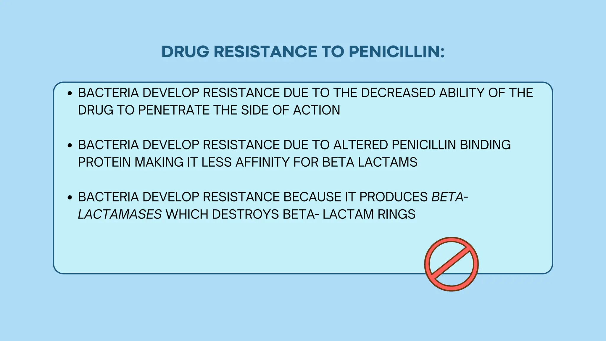 Summary presentation of beta lactam antibiotic penicillin | PDF