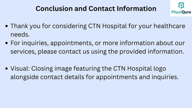 CTN HOSPITAL | PPT