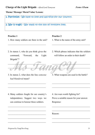 Charge of the Light Brigade | PDF