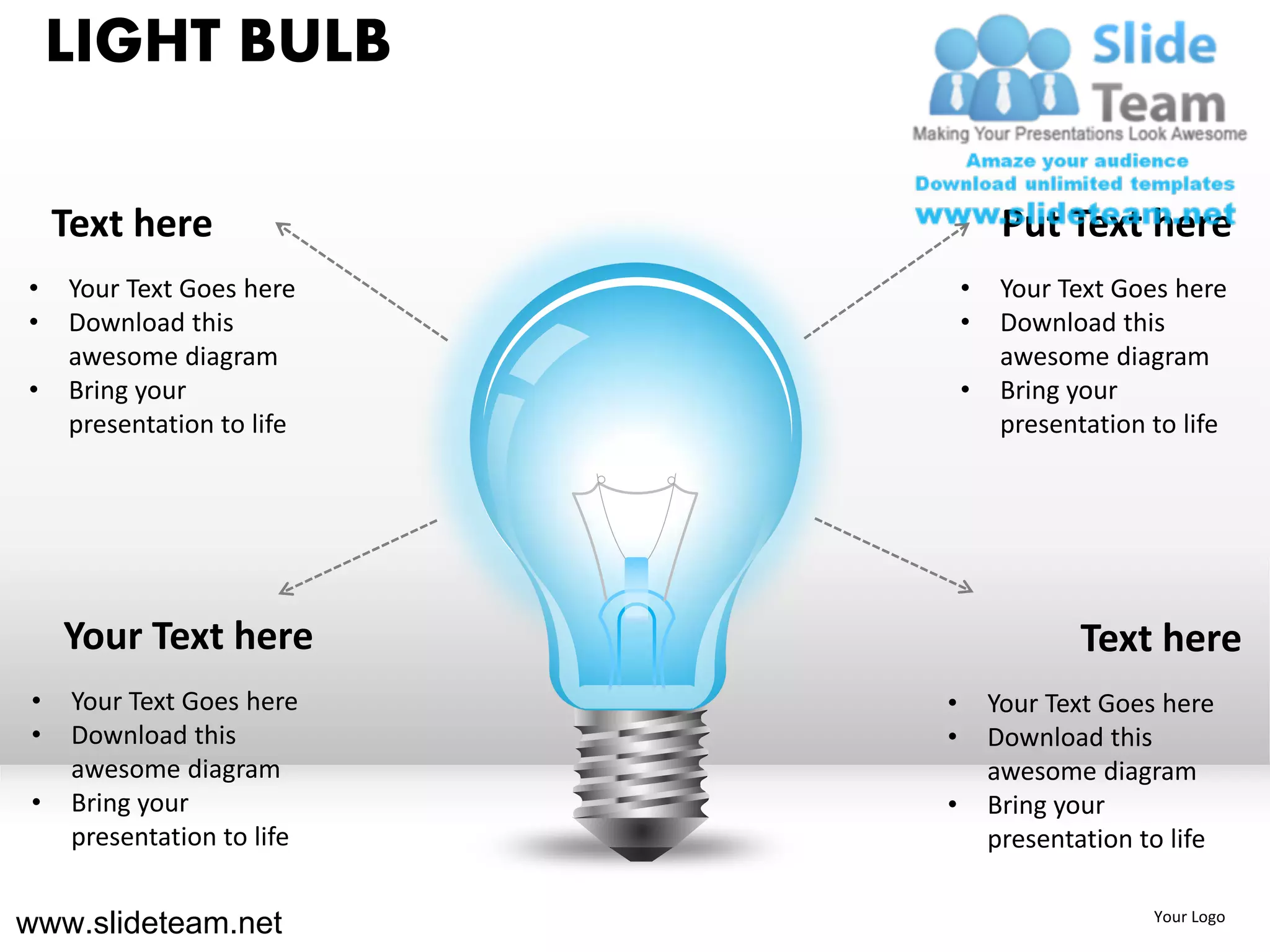 Light bulb powerpoint ppt templates. | PPT