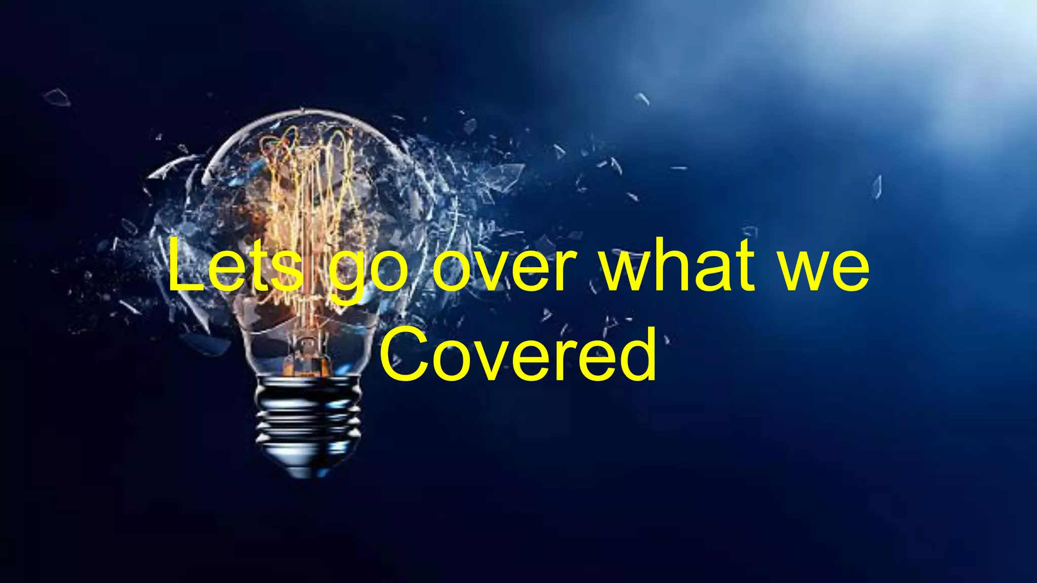 Light bulbs | PPT