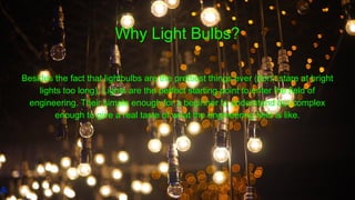 Light bulbs | PDF