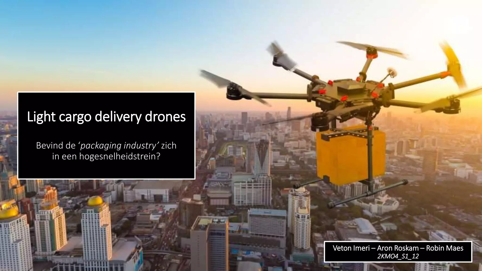Gartner hype cycle: The light cargo delivery drones | PPT | Free Download