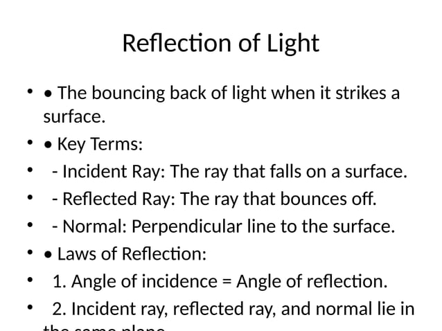 Light class 8 of NCERT of science including reflection and refraction ...