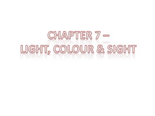Light, Color Part 1 | PPT