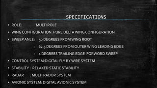 Light combact aircraft tejas | PPTX