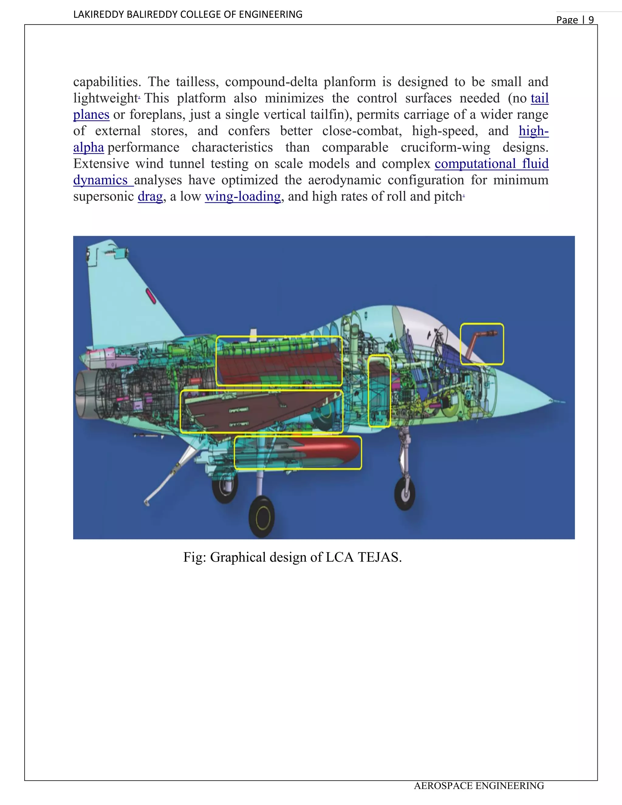 Light combact aircraft tejas tms | PDF