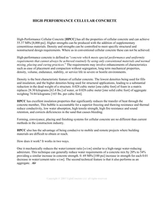 Light concrete | PDF | Civil Engineering Industry | Industries