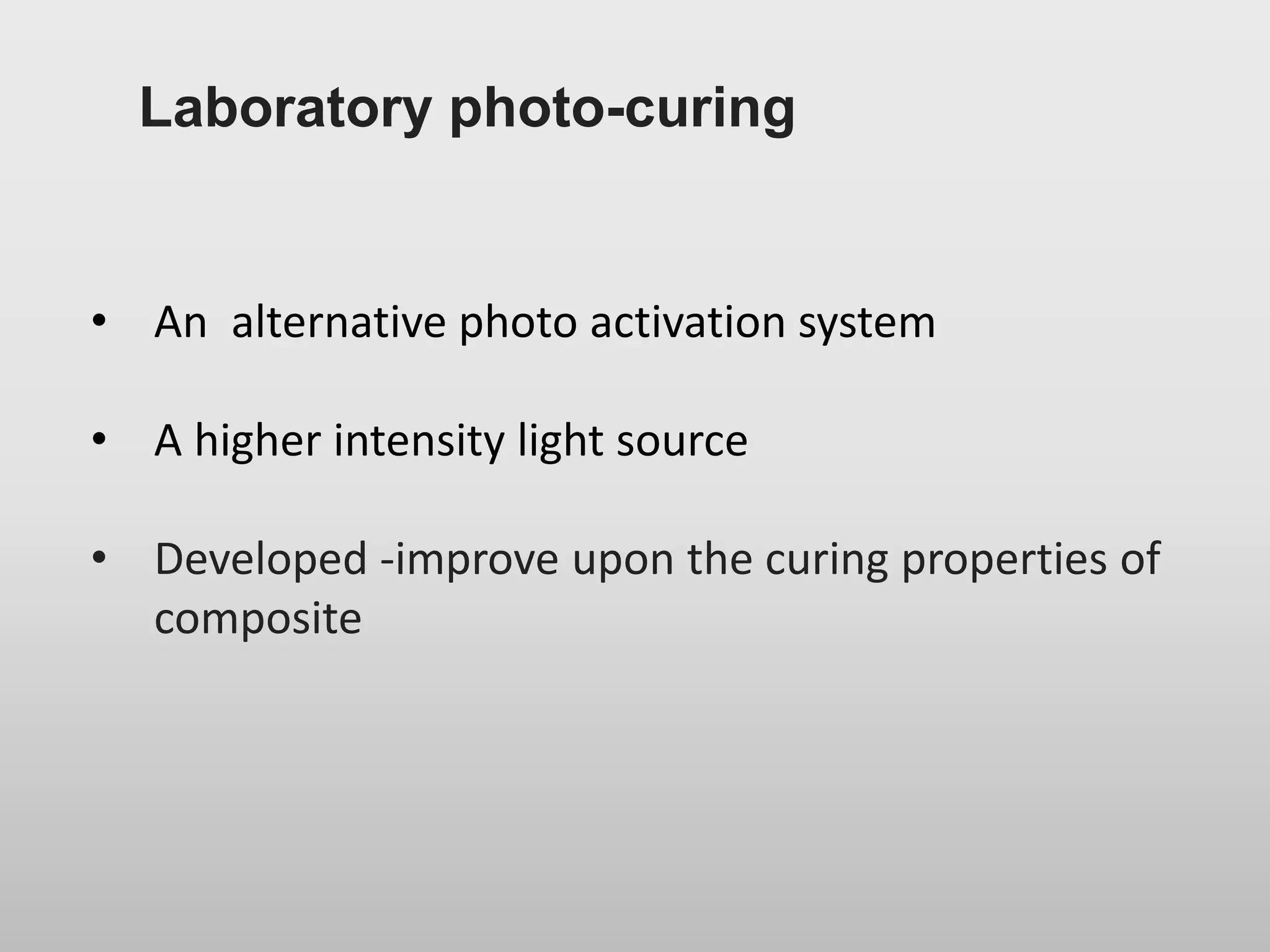 Light curing units | PPTX