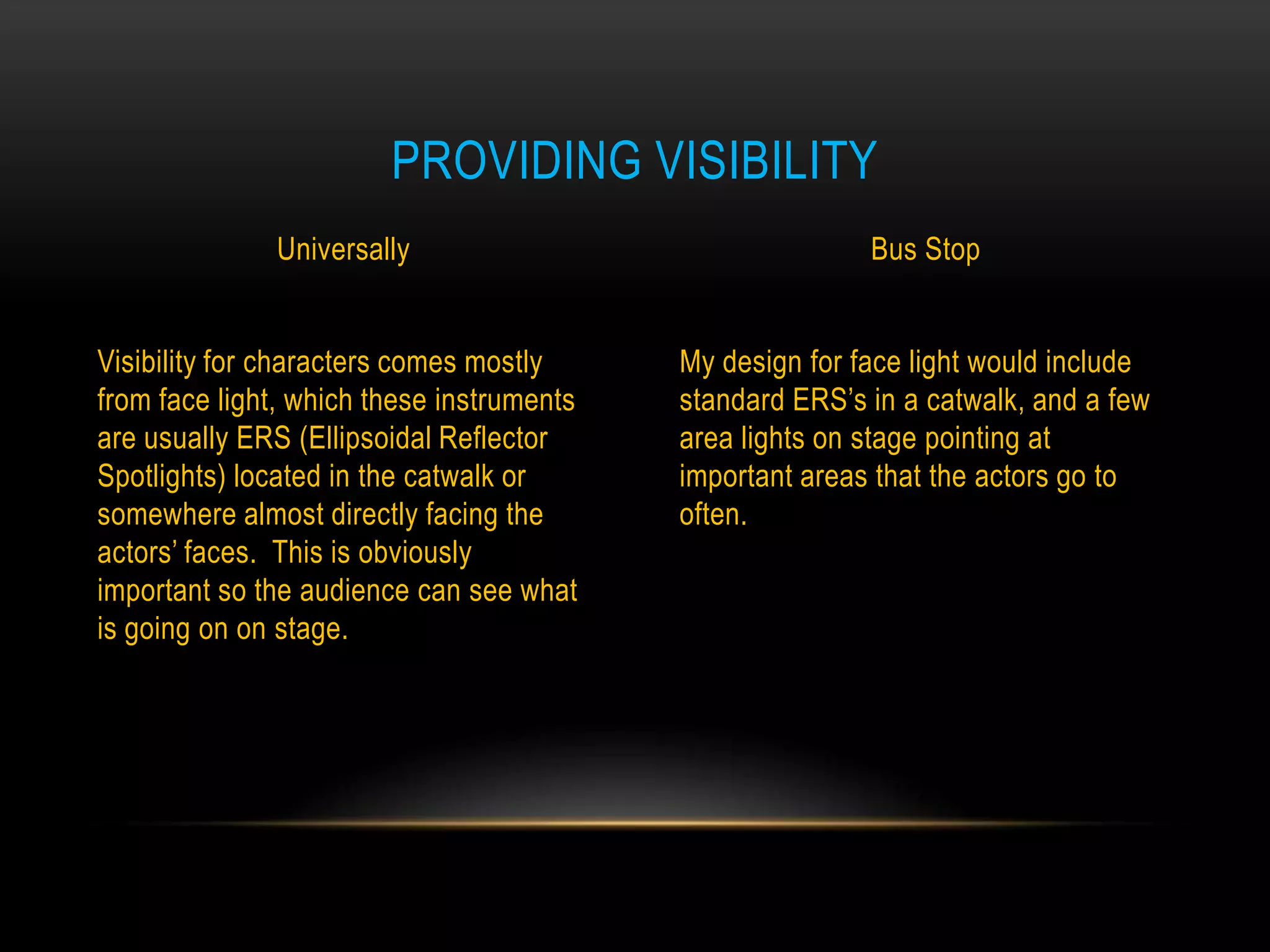 Light design bus stop | PPTX