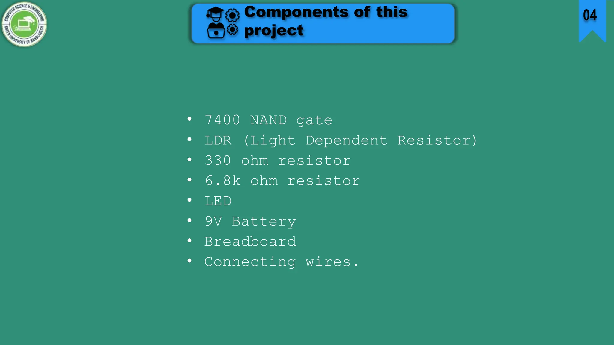 Light Detector.pptx. This project may useful for beginners. | PPT