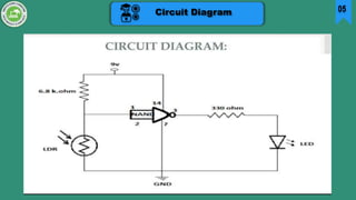 Light Detector.pptx. This project may useful for beginners. | PPT
