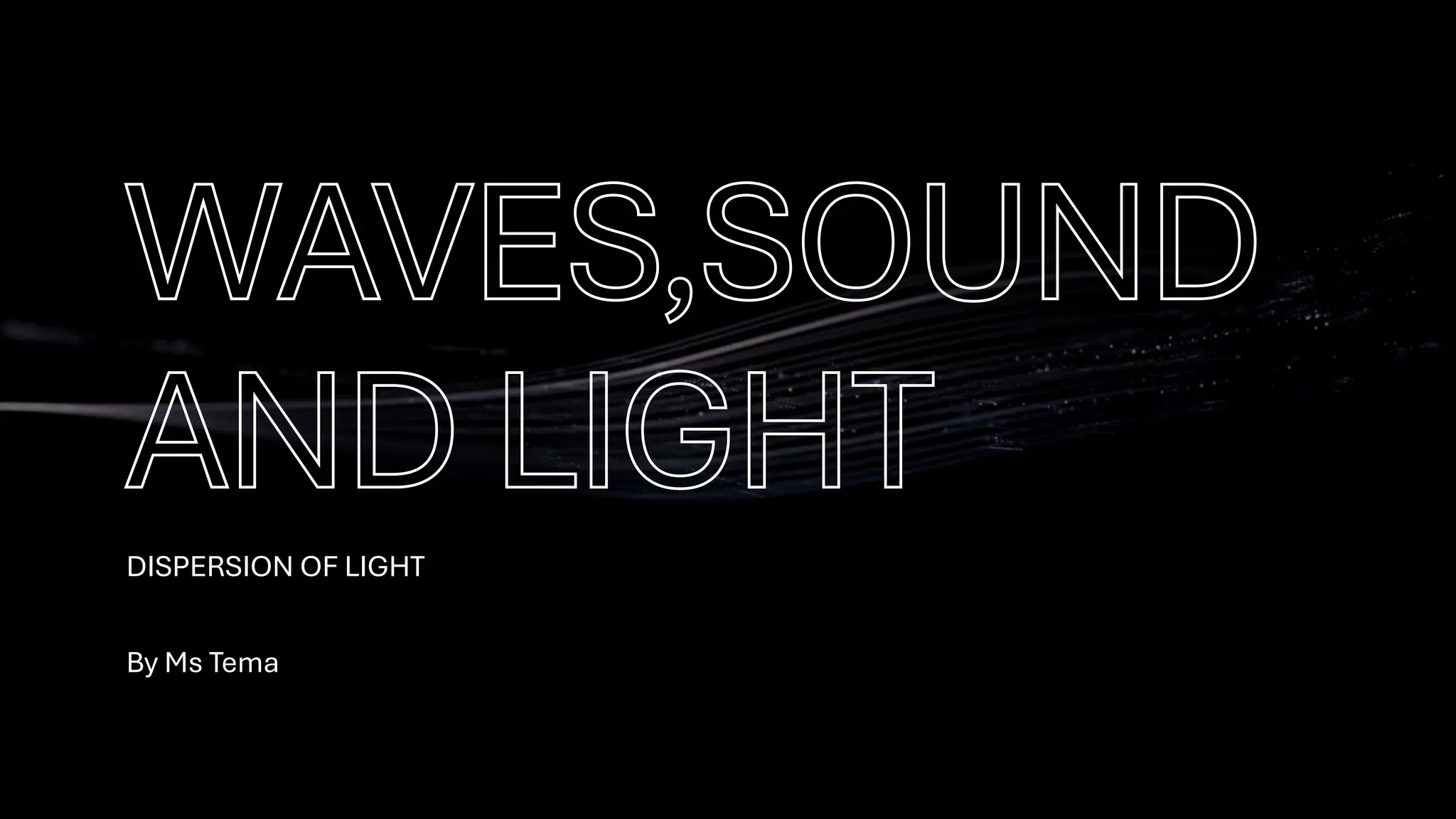 Light Dispersion (Grade 10 Physical sciences) | PDF