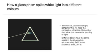 Light Dispersion (Grade 10 Physical sciences) | PDF