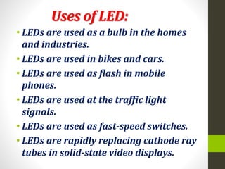 Light emitting diode (LED) | PPT