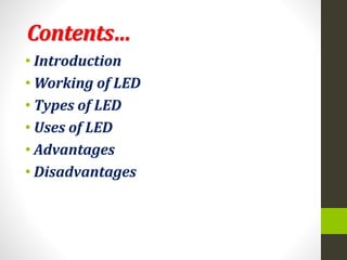 Light emitting diode (LED) | PPT