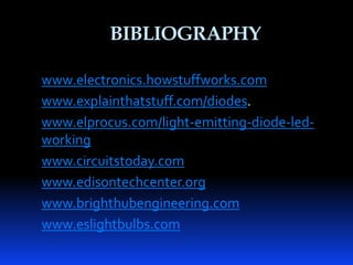 Light emitting diode(LED) | PPTX