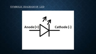 LIGHT EMITTING DIODE(LED) is The physics Seminar | PPTX