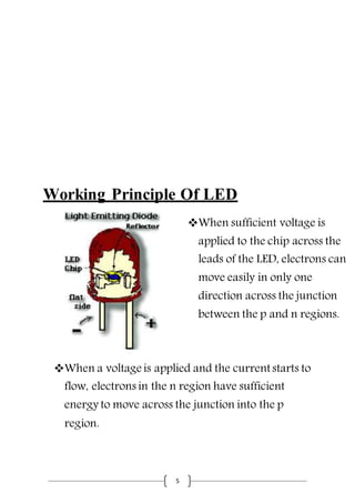 Light Emitting Diode Presentation Report | DOCX
