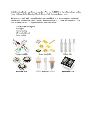 LED Lighting Types and Applications .docx