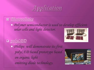 Lightn emitting polymer | PPTX