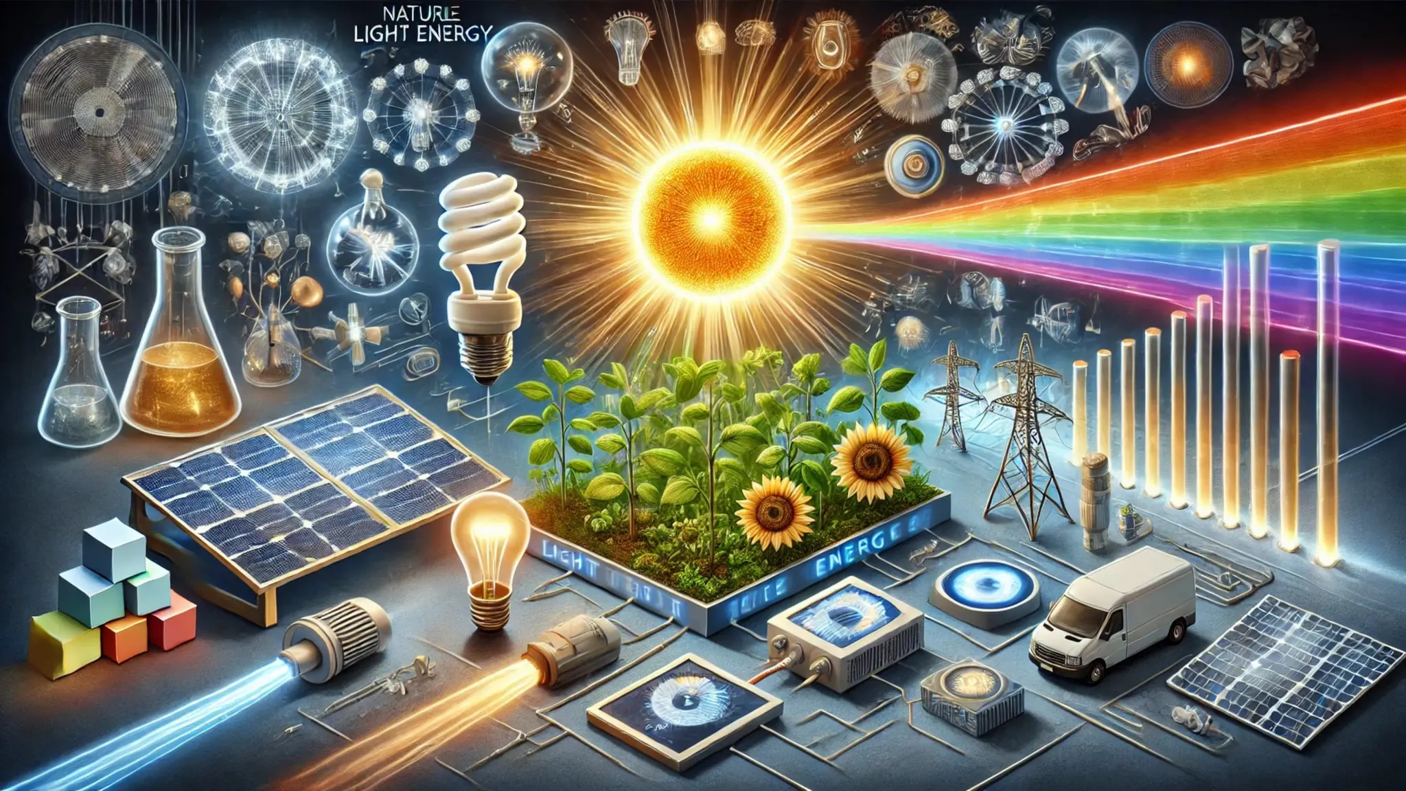 Light Energy: infrastructure of light transmission | PPTX