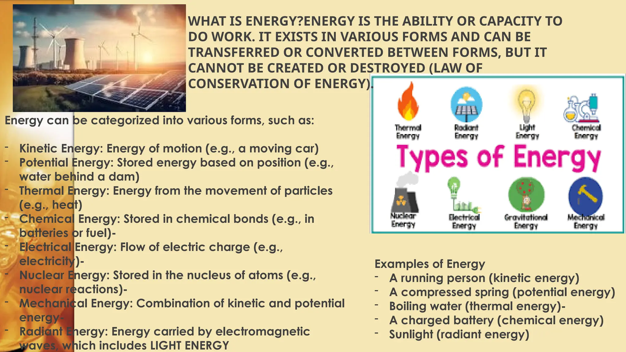 Light Energy: infrastructure of light transmission | PPTX