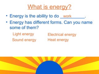 Light Energy Sources And Reflection | PPT