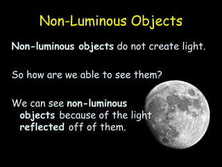 LIGHT ENERGY ppt for jhs grade 7, science grade 7 | PPT