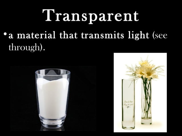 Light Energy Vocabulary | PPT