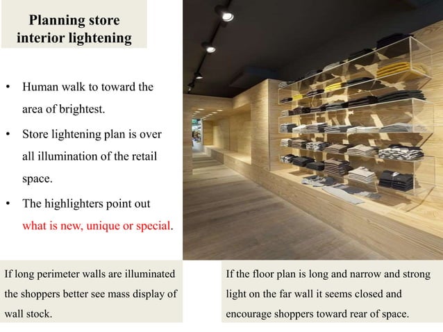 Lightening in the visual merchandising | PPTX | Home Improvement | Home ...