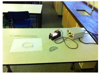 Investigating light exiting perspex | PPTX