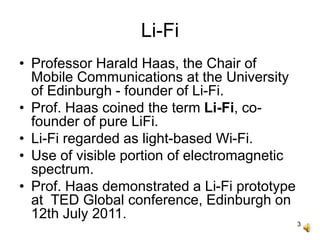 Light fidelity | PPT