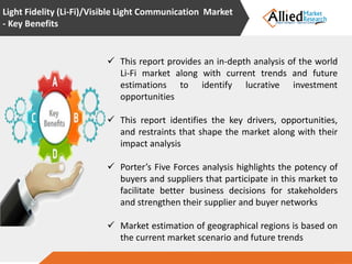 Light Fidelity (Li-Fi)/Visible Light Communication Market to Reach $115 ...