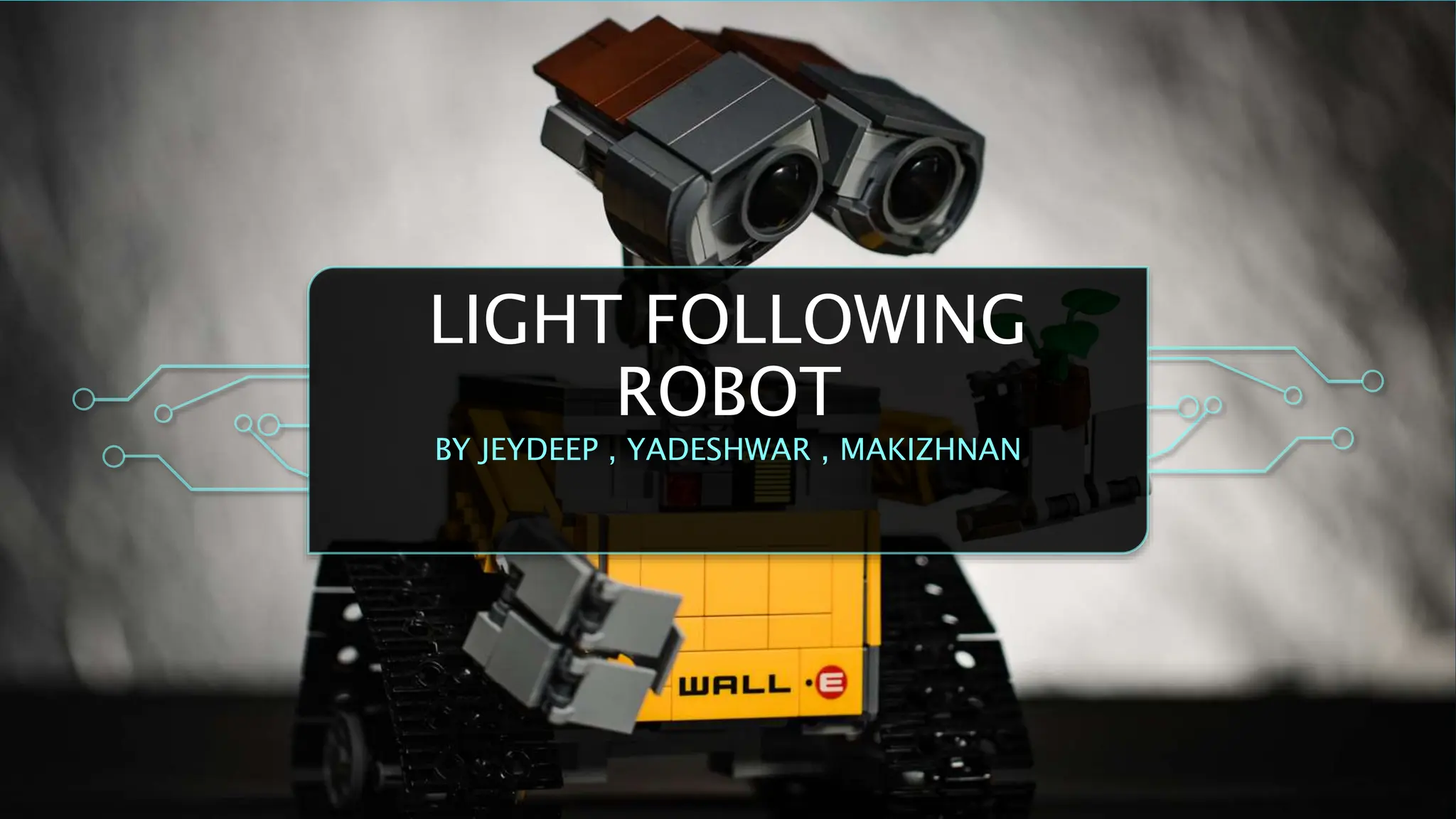 Light following robot(Robotics)......... | PPTX