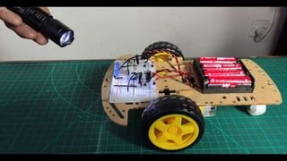 Light following robot(Robotics)......... | PPTX