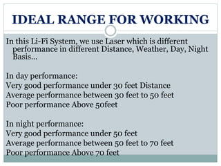 Light futility data transfer | PPTX | Computer Networking | Computing