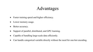 LightGBM and Multilayer perceptron (MLP) slide | PPTX