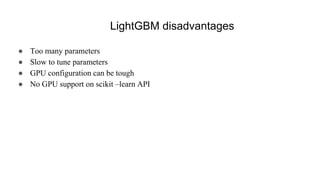 LightGBM and Multilayer perceptron (MLP) slide | PPTX