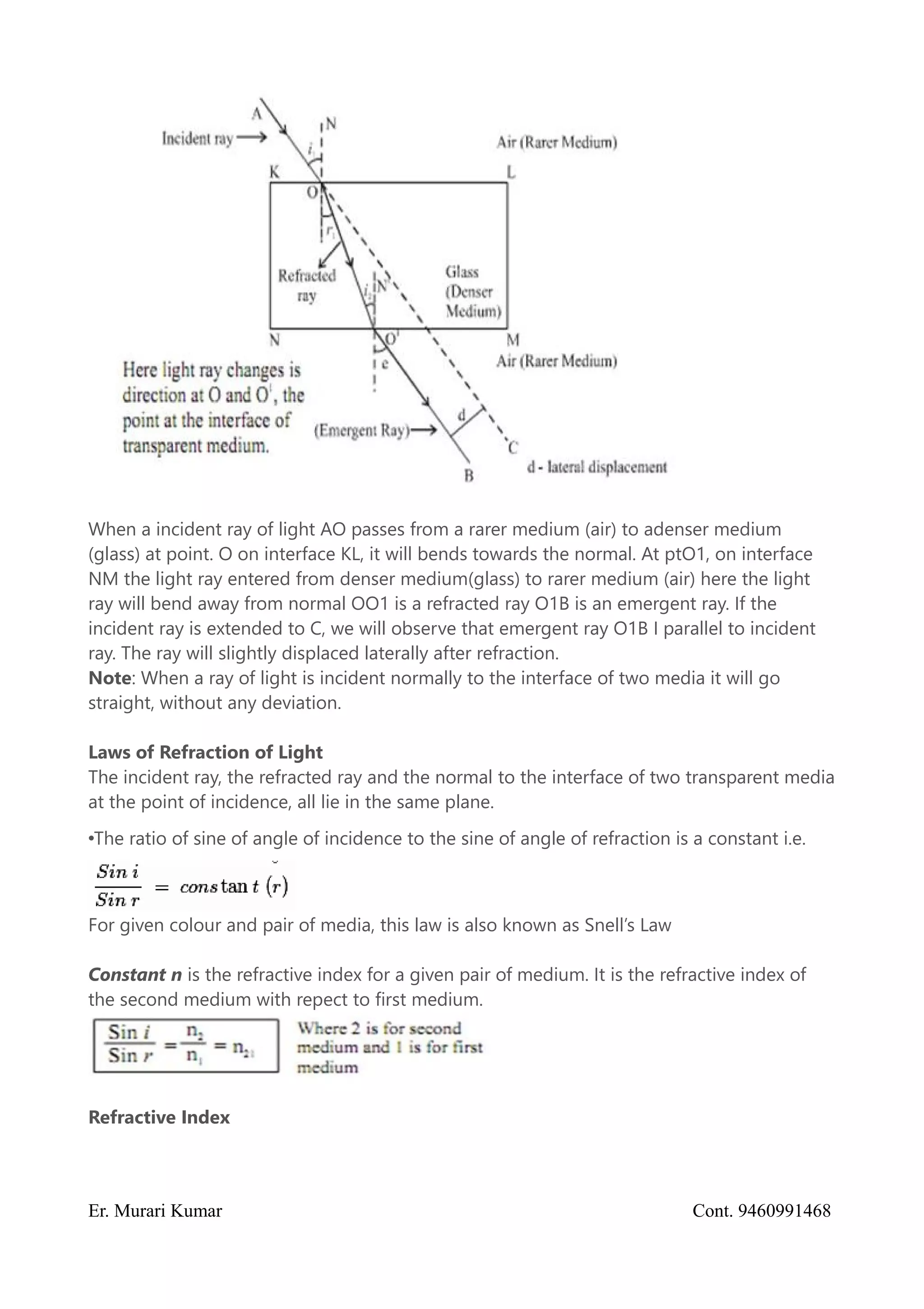 Light grade 10 notes | PDF