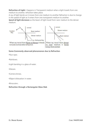 Light grade 10 notes | PDF